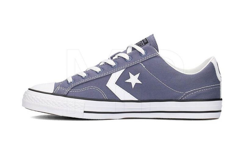 Converse All Star Player Ox cinzento - Com sola flexivel de borracha