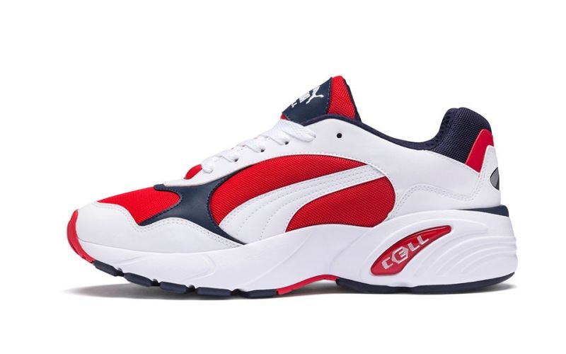 Puma Cell Viper Blanco Rojo