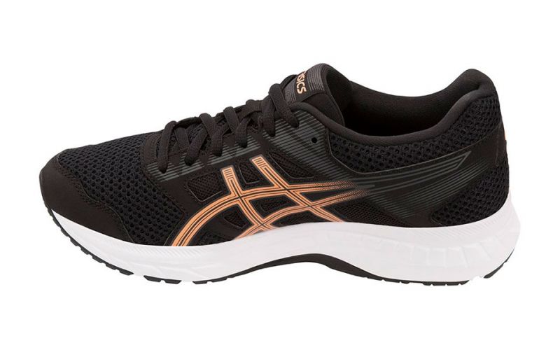 Asics Gel-Contend 5 black white women - Running shoes