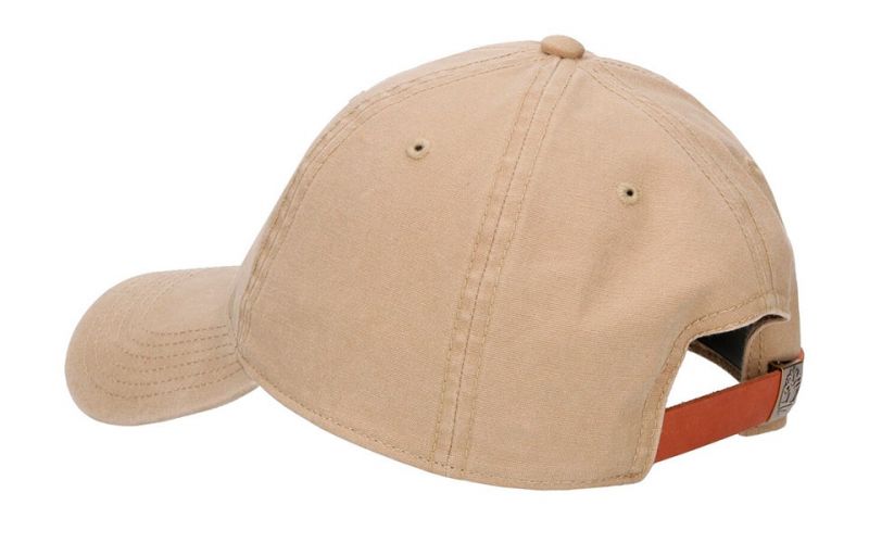Khaki Timberland Baseball cap Casual style