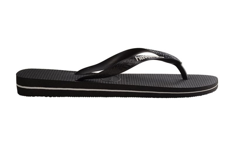 Tongs Havaianas Logo Filete noir - Style pour la plage