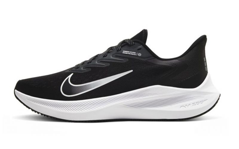 Nike Zoom Winflo 7 Black White Women - Comfort & Grip